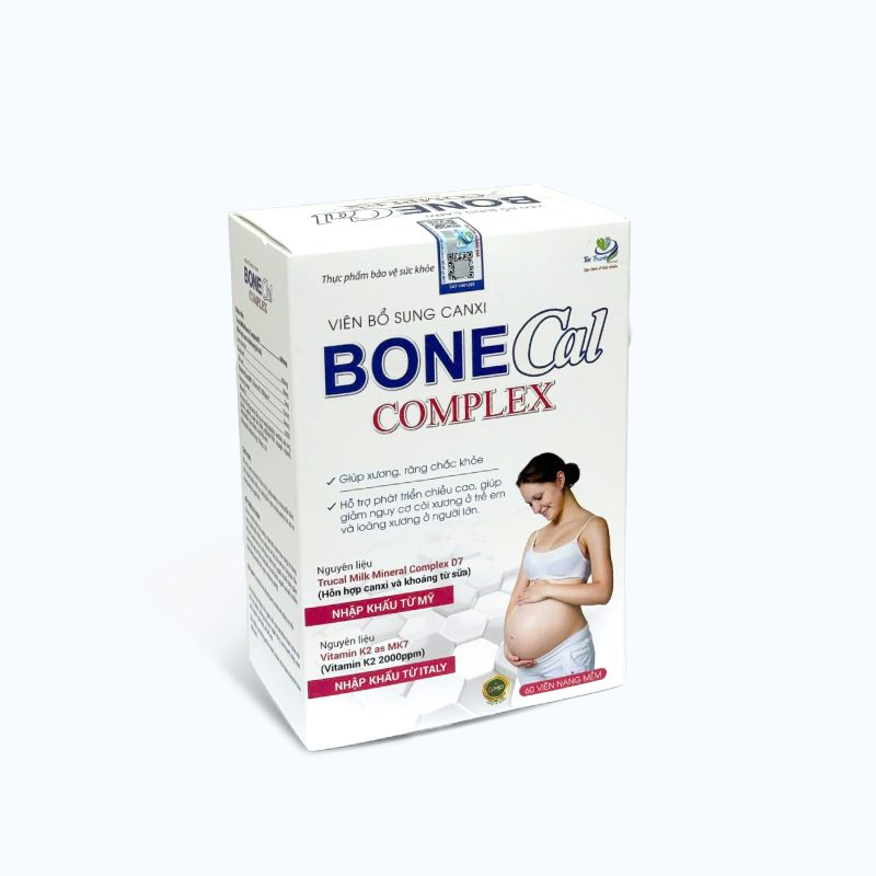 Thực phẩm bảo vệ sức khỏe Viên bổ sung canxi Bonecal complex (Hộp 60 ...